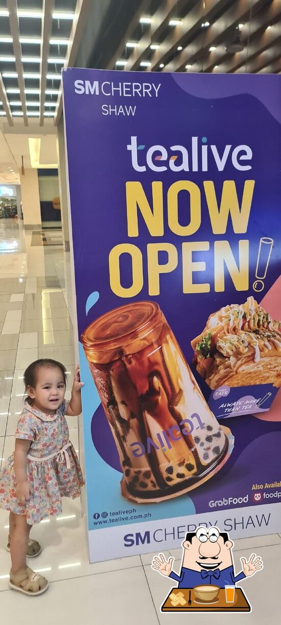 Menu at Tealive SM Cherry Shaw restaurant, Mandaluyong
