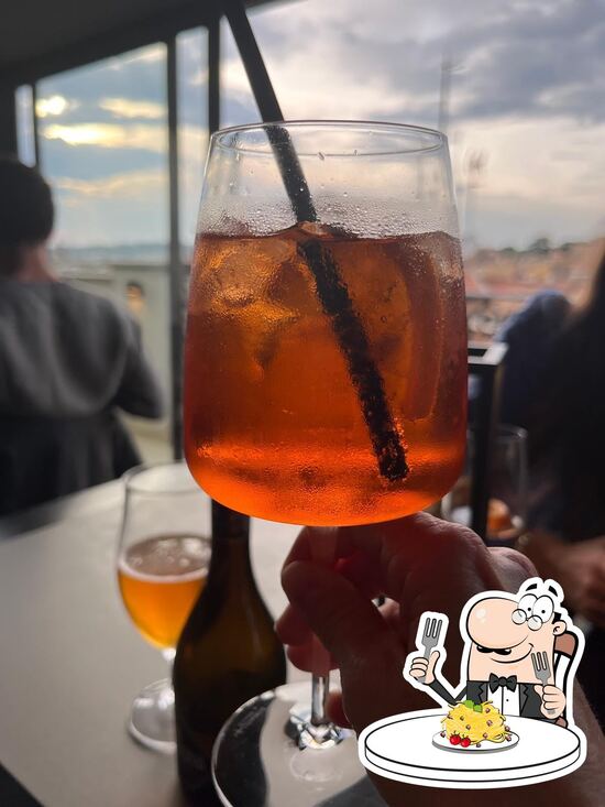 Menu au Rooftop Spritzeria Barberini, Rome