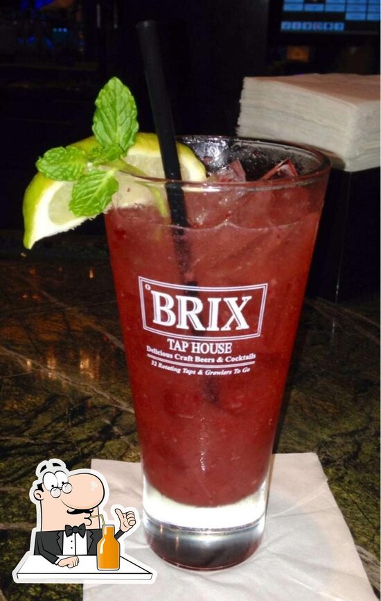 Menu at Brix Taphouse pub & bar, Jacksonville Beach, 300 2nd St N