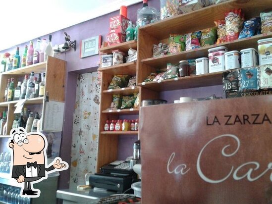 Carta de Cafe bar la Zarza, Santibáñez-Zarzaguda
