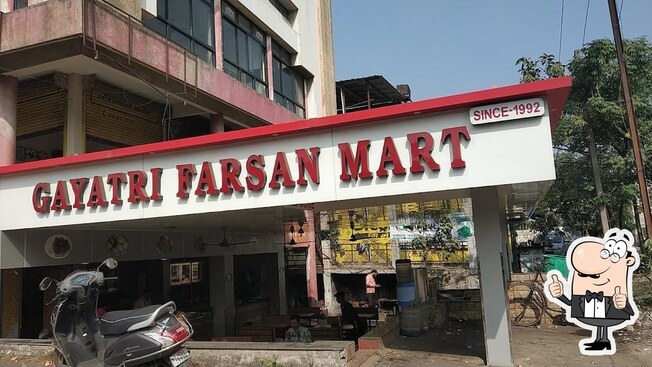 Menu at Gayatri Farsan Mart, Sachin INA