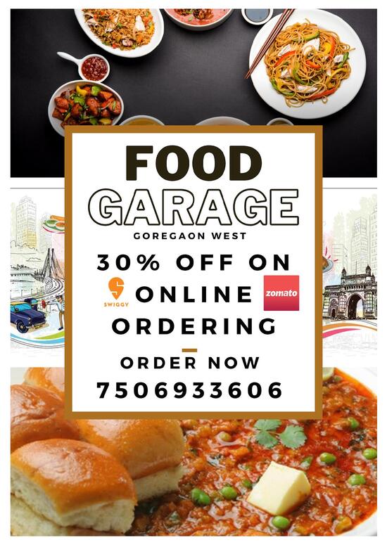 Menu at The Food Garage, Mumbai, Plot No 175