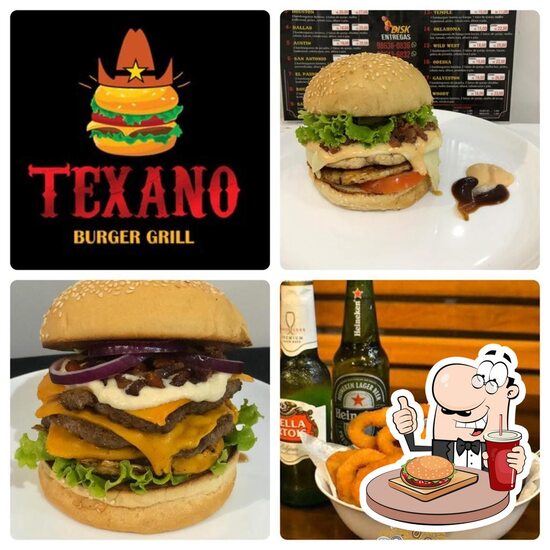 Menu at TEXANO BURGER restaurant, Jaraguá