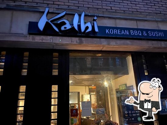 Menu at Kalbi Korean BBQ, London, 1-2 Rosebery Ave