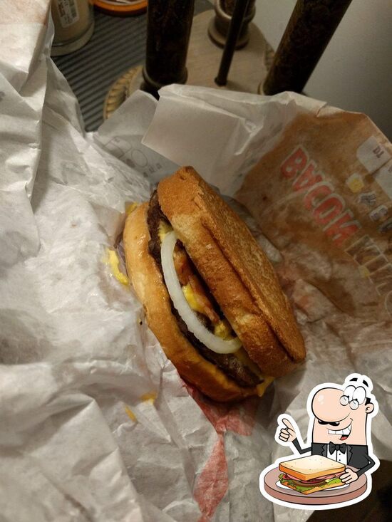 Menu at Burger King fast food, New York City, Bedford Ave