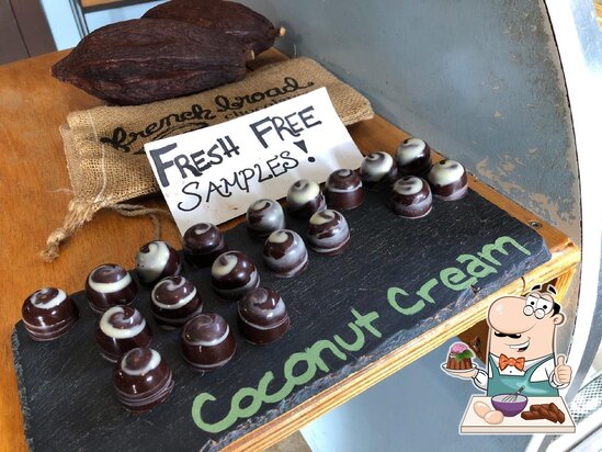 French Broad Chocolate Factory, 21 Buxton Ave in Asheville - Restaurant ...