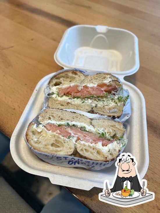 Menu at Starship Bagel, Dallas