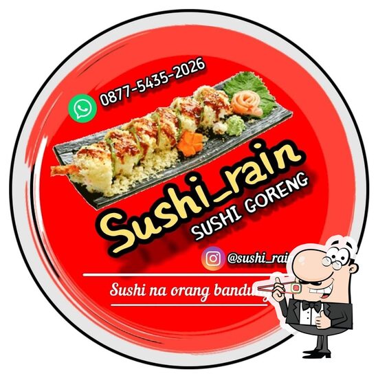 Menu at Sushi_rain (sushi goreng) restaurant, Bandung