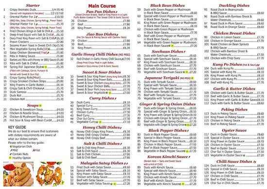 New Peking Corner, Newcastle - Menú del restaurante, precios y reseñas