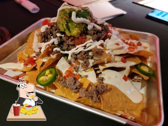 Menu at BMW Home Plate Lounge restaurant, Phoenix