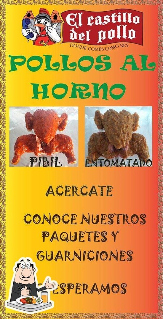 El Castillo del Pollo, Ciudad de México - Menú del restaurante, precios ...