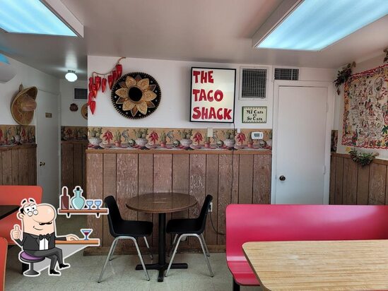 Menu at Taco Shack restaurant, Glasgow