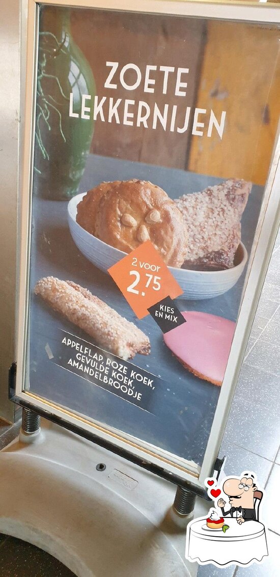 Menu at Bakker van Maanen, Hoofddorp, Skagerrak 202