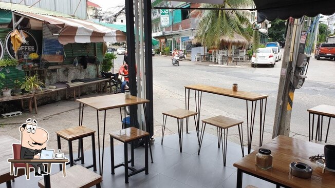 Menu at Curve coffee, Pattaya City