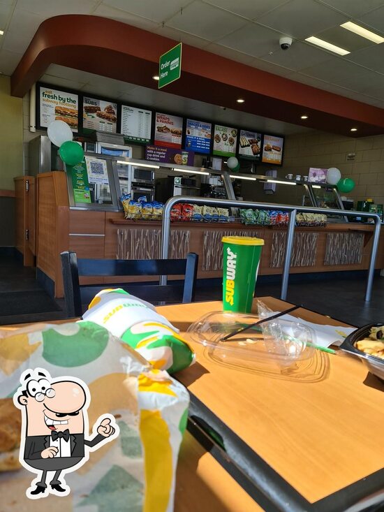Menu at Subway fast food, Invercargill, 7 Liffey St