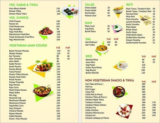Menu at The K Kitchen, Indore