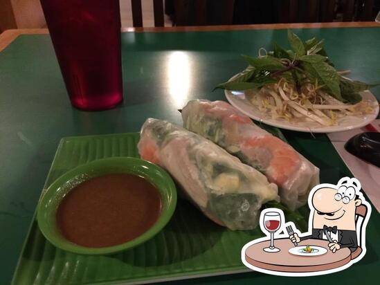 Menu at Banh Mi Saigon restaurant, Hadley