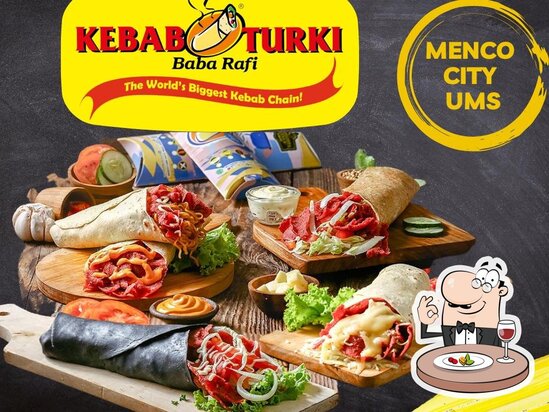 Menu at Kebab Turki Baba Rafi Menco City UMS Solo restaurant, Gonilan