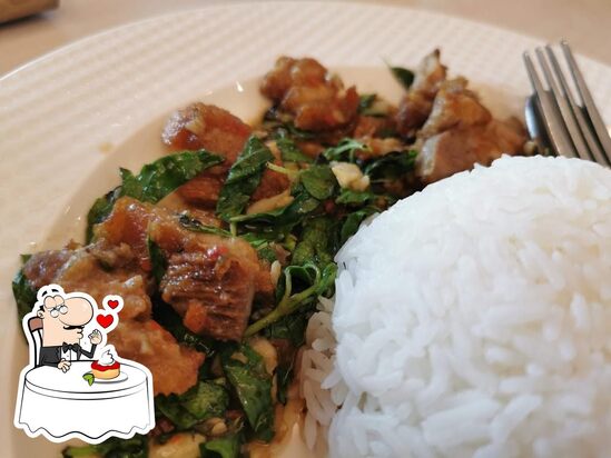 Menu at Dee Dee Cafe, Udon Thani