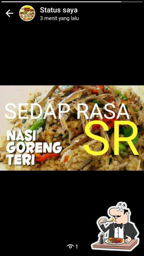 Menu at Rm Sedap Rasa restaurant, Indonesia, HMGG+MW8
