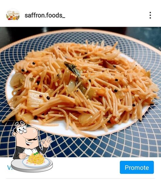 Menu at Saffron Foods, Noida, Shop no 7