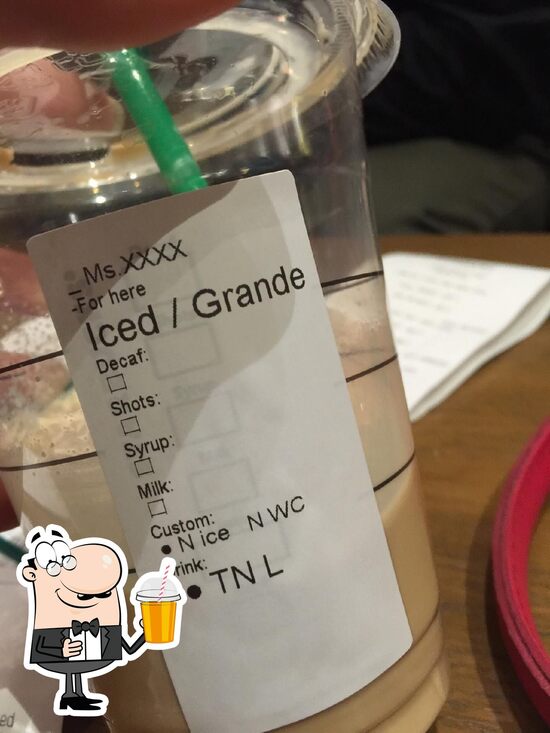 Menu at Starbucks, Hong Kong, Tat Chee Ave