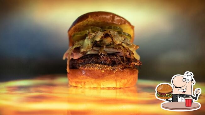 Menu at True Metal Burgers restaurant, Culver City