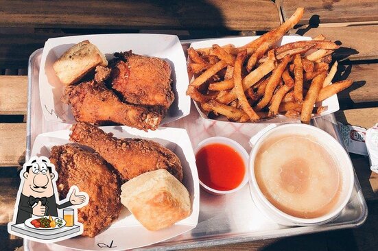 Menu at Redcrest Fried Chicken restaurant, Philadelphia