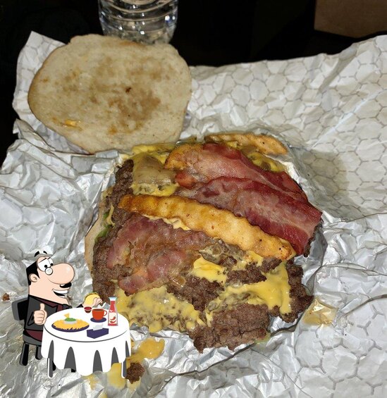 Menu at MrBeast Burger, Brandon