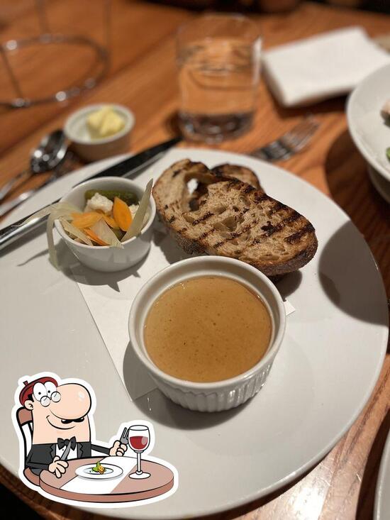 Carta del restaurante Monarque, Montreal