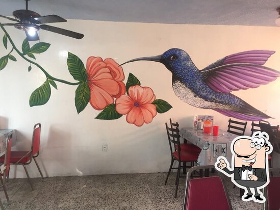 Menu at "El colibri" restaurant, Ciudad López Mateos