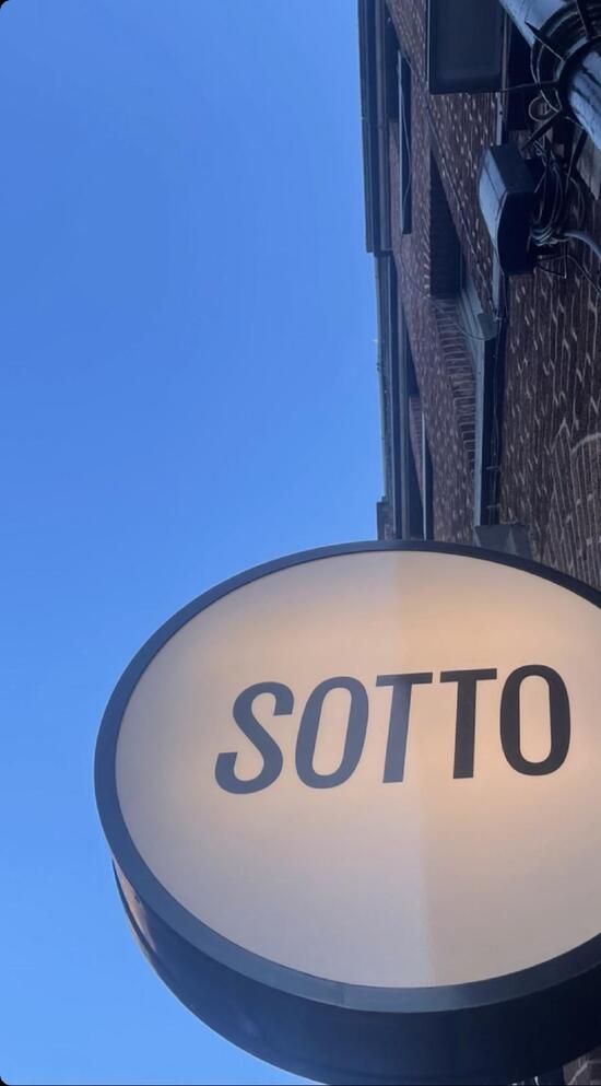 Menu at Sotto pub & bar, Liverpool