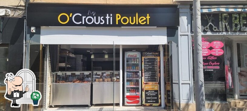 Menu au O’Crousti Poulet restaurant, Dijon