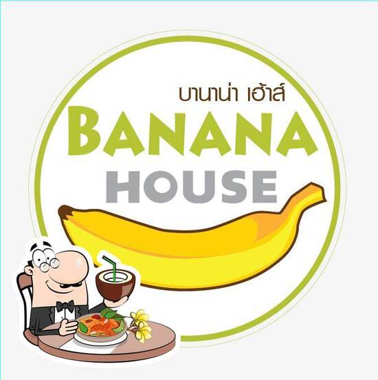 Menu at Banana house food station restaurant, Sao Thong Hin