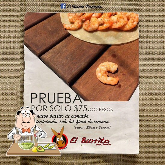 El Burrito Percheron, Ciudad de México - Menú del restaurante, precios ...
