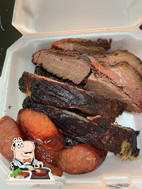 Menu at Hhog Hheaven BBQ, Shreveport