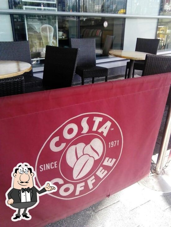 Menu at Costa Coffee, Oldham, ICC- Costa Coffee