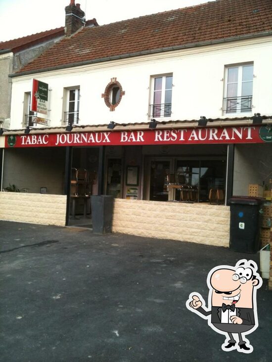 Menu at Le Moulin restaurant, Gastins