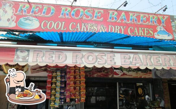 Menu at Red Rose Bakery, Hyderabad, 9GC7+4G4