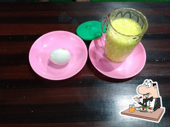 Menu at Susu Segar Angkringan cafe, Yogyakarta