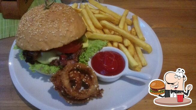 Menu at 180° Pizza & Burger House restaurant, Handlová