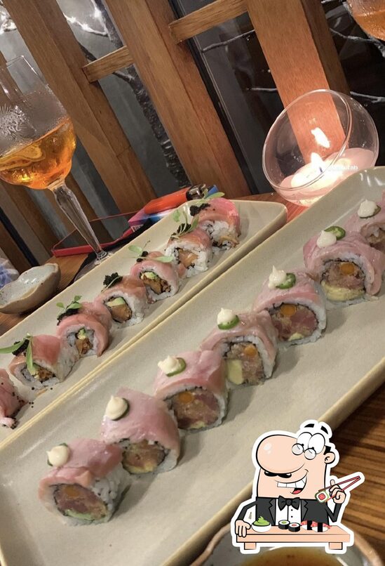Menu at HAKU restaurant, Villahermosa