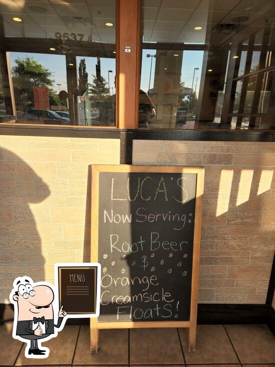 Menu at Luca Pizza Cafe, Perry Hall