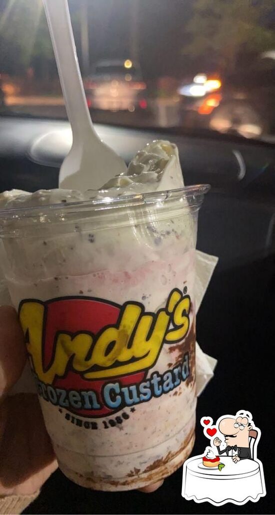 Menu at Andy's Frozen Custard desserts, Alpharetta