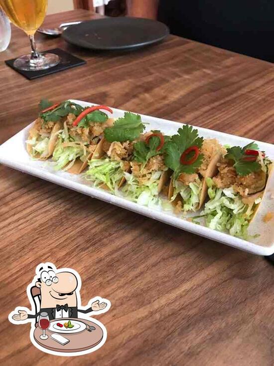 Menu at Jumbo Thai restaurant, Brisbane City