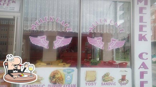 Menu at Melek Cafe, Araklı