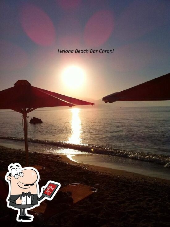 Carta de Helona Beach Snack Bar, Chrani