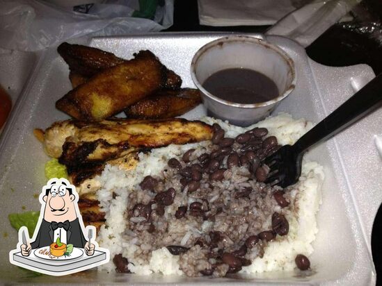 Menu at Pollo Tropical fast food, Miami, 581 NW 57th Ave