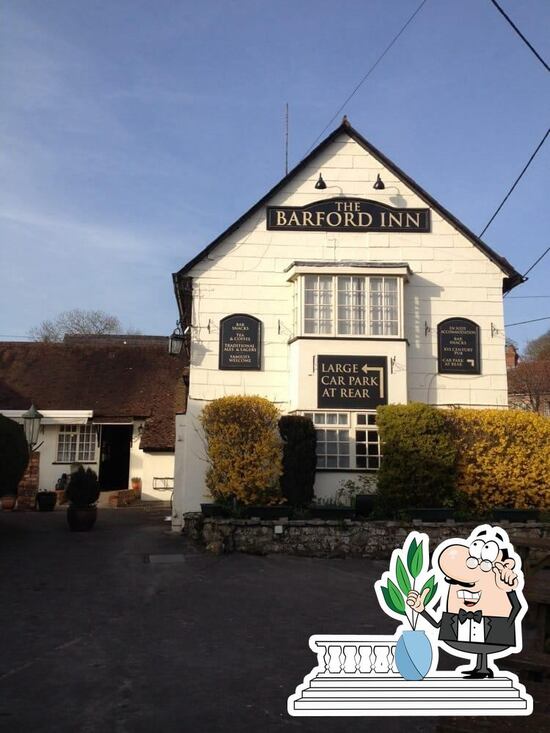 Carta de The Barford Inn, Barford St. Martin