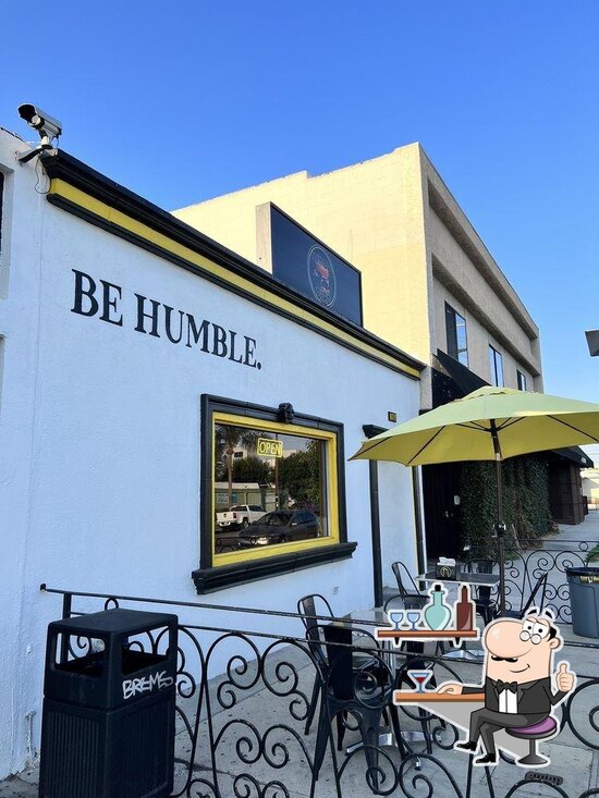 Menu at Humble Bird restaurant, Los Angeles